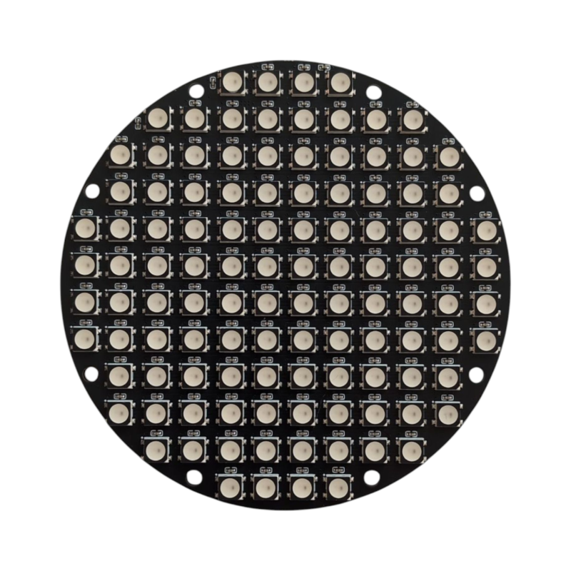 Round LED Matrix WS2812B-B/W