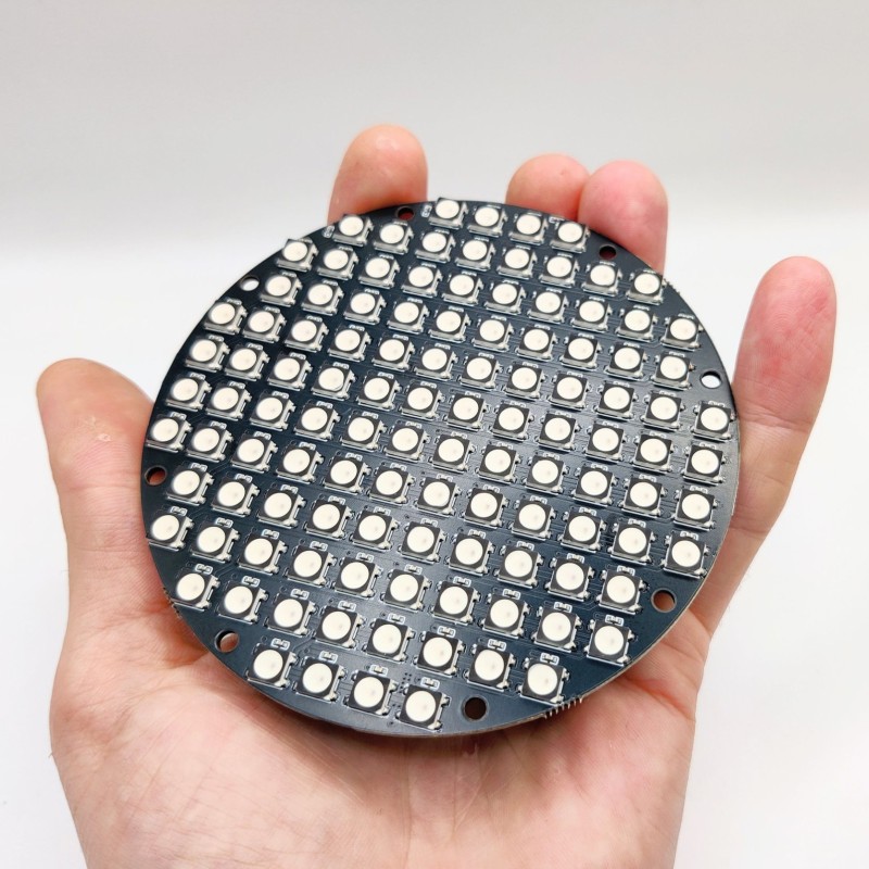 Round LED Matrix WS2812B-B/W