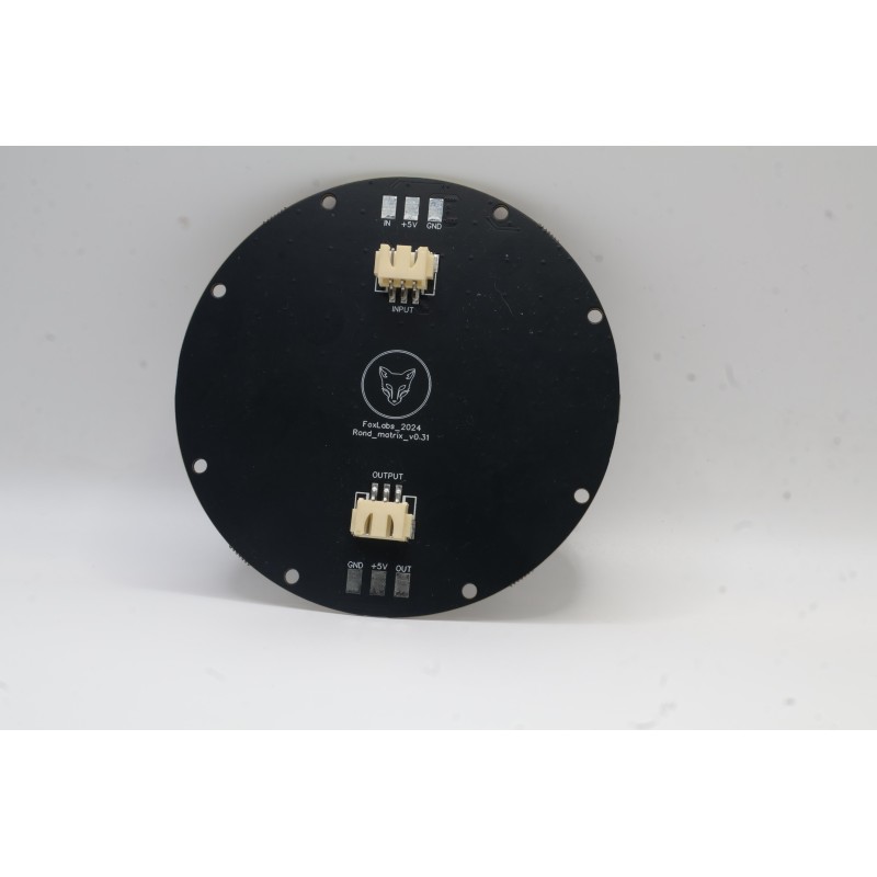 Round LED Matrix WS2812B-B/W