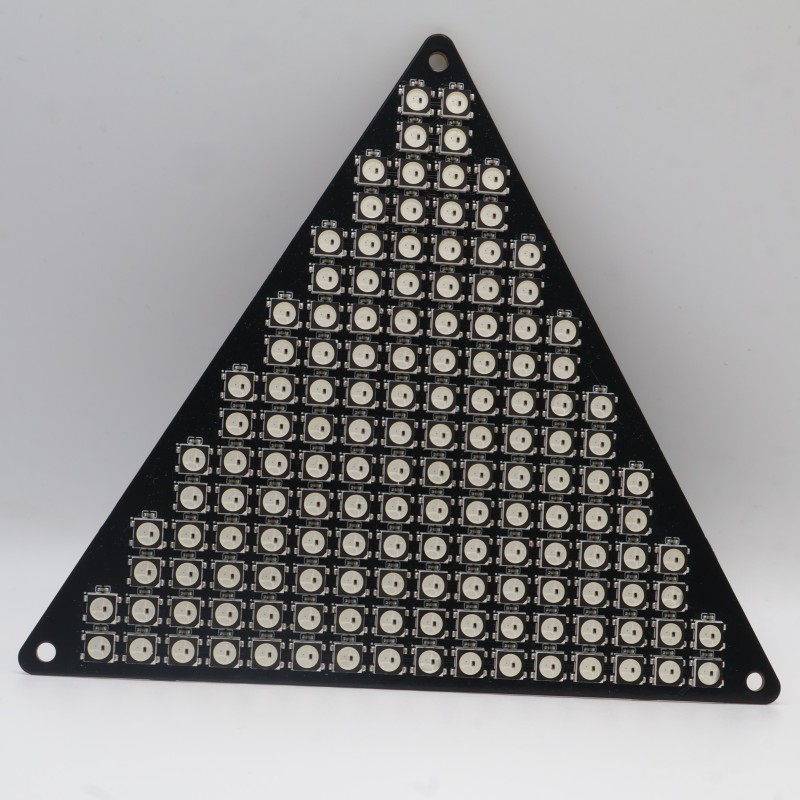 Triangle LED Matrix WS2812B-B/W